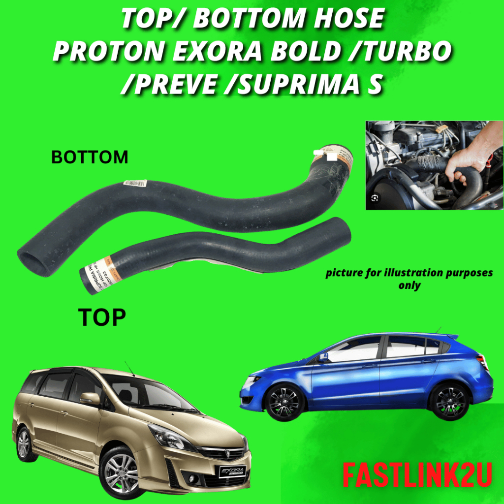Fastlink Radiator Hose Proton Exora Bold Preve Suprima S (TOP HOSE ...