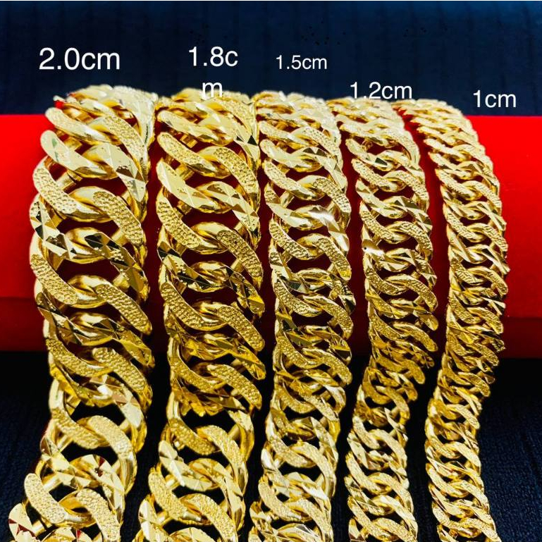 RANTAI TANGAN LIPAN PASIR PELBAGAI SAIZ LEBARCAKUK S COP 916 | Shopee ...