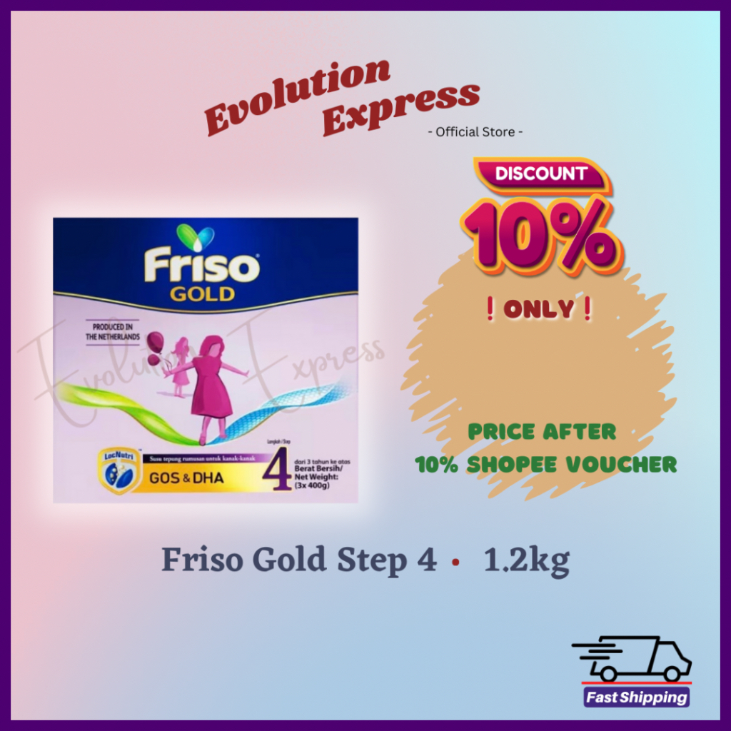Friso Gold Step 4 (1.2kg) Exp 12/2026 (Newest Stock) | Shopee Malaysia