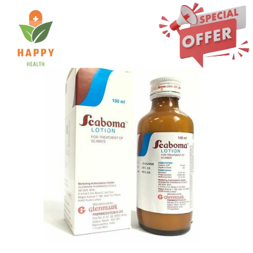 [ Exp 11/2027 ] SCABOMA LOTION 100ML - For Treatment of Scabies ...