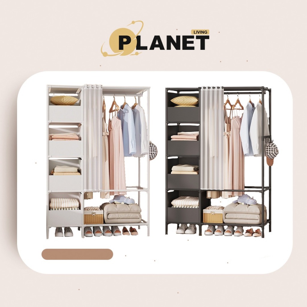 Living Planet Multifunction Simple Design Wardrobe Clothes Organization ...