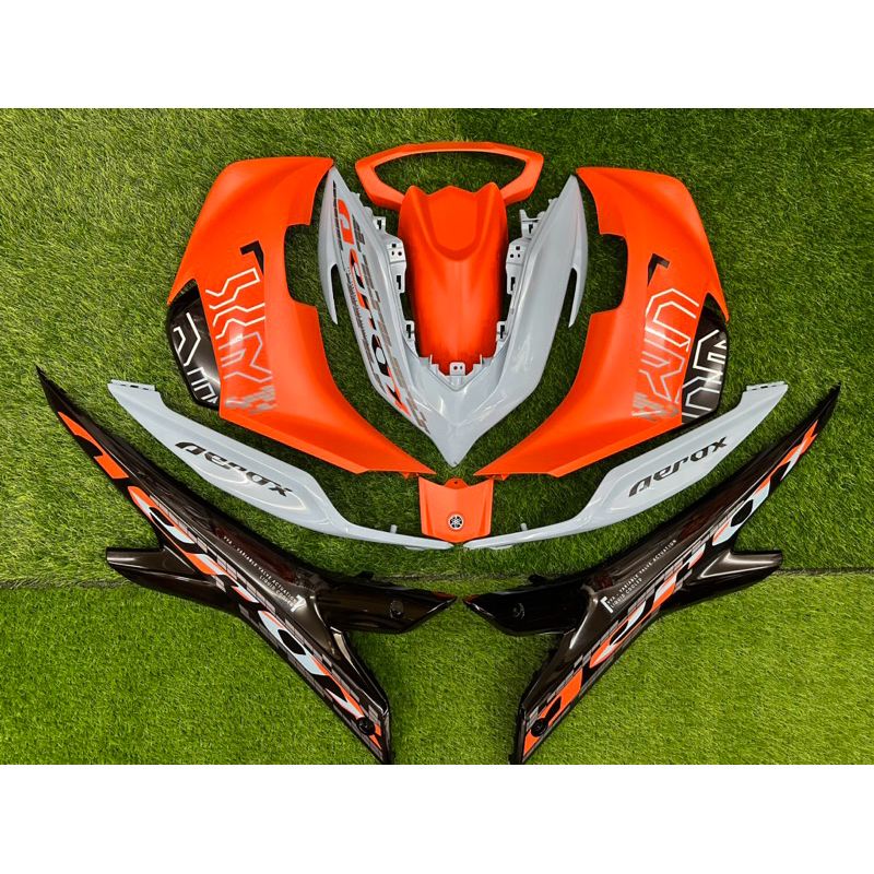 Coverset nvx v2 (oren 2024) Original YAMAHA indonesia | Shopee Malaysia