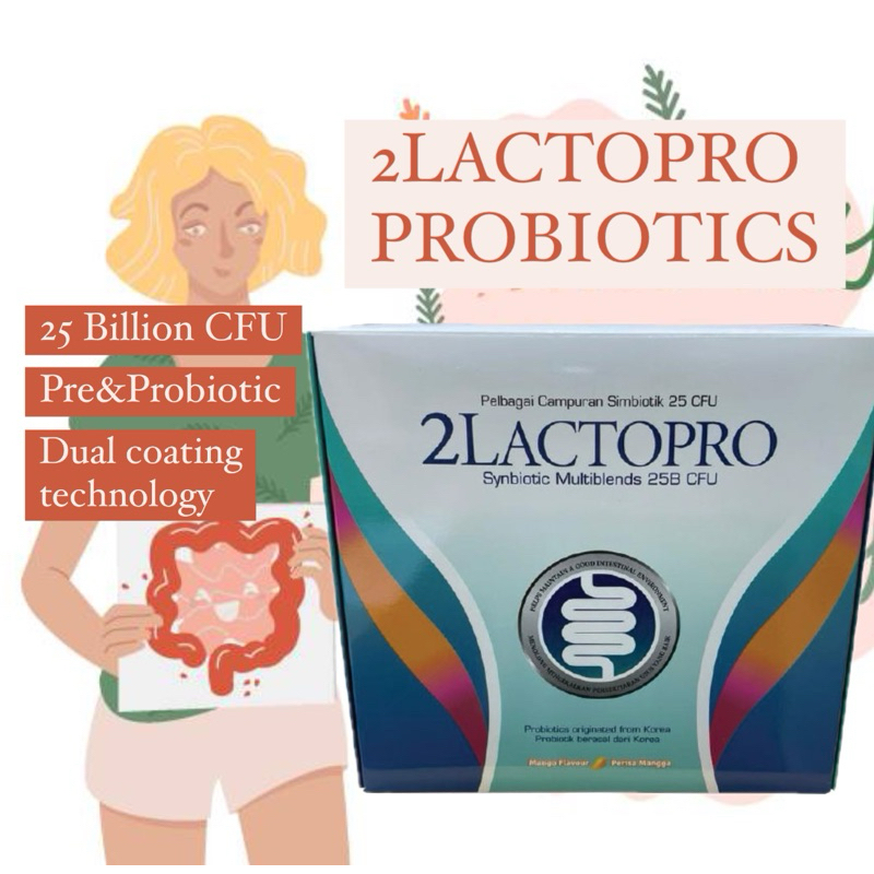 2lactopro Synbiotic Multiblends 25B CFU 15S [PROBIOTIC] [DIGESTION ...