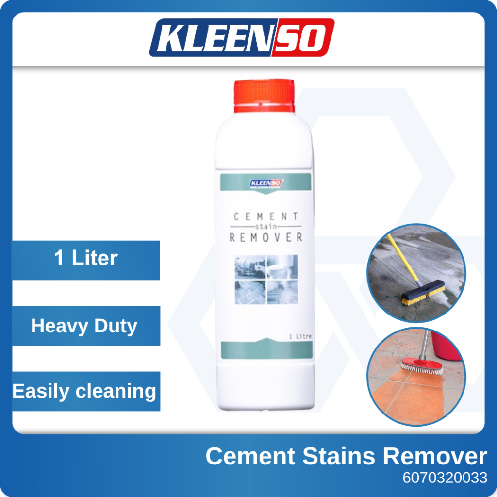 Kleenso Cement Stain Remover 1 Litre Pembersih Kesan Simen | Shopee ...
