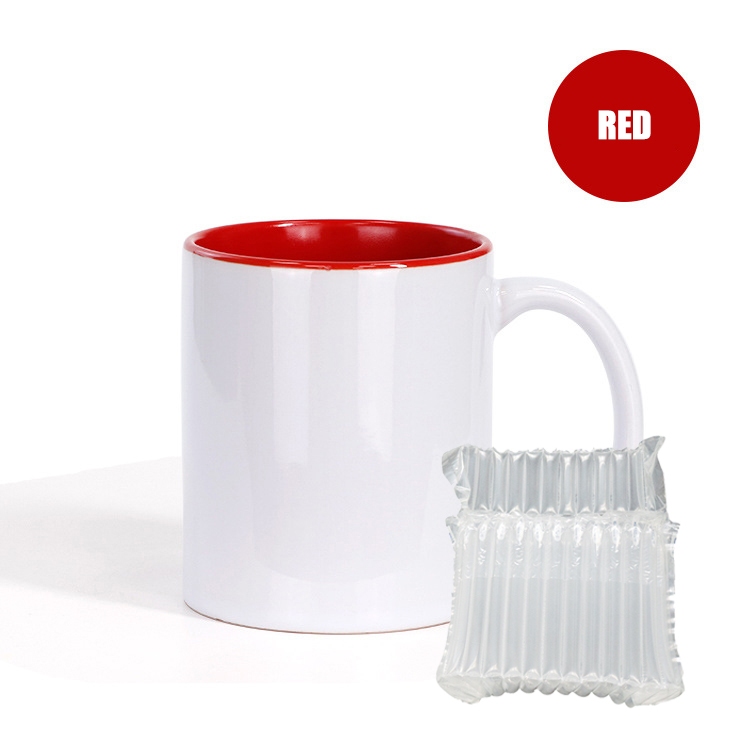 QUAFF Sublimation Coated Inner Color Mug Sublimation Coated Printable ...