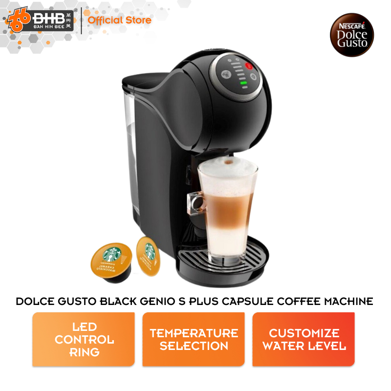 NDG Nescafe Dolce Gusto Genio S Plus Automatic Coffee Machine ( Red ...