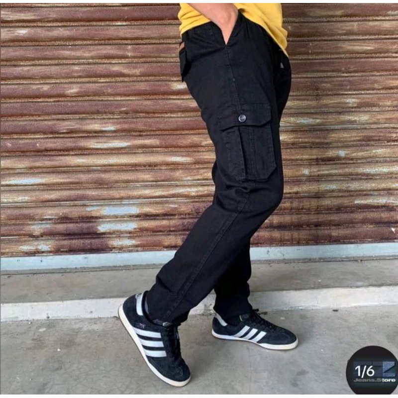 💥💥 Seluar Kargo Slack 6 Poket Kain Tebal Cargo Pant Multi Pocket Seluar ...
