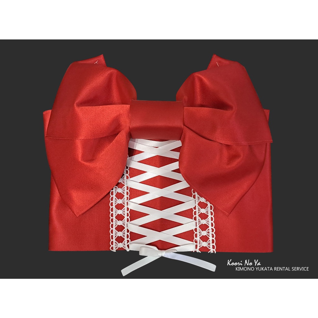 [READY STOCK] Japanese Belt Ribbon Pretied Obi Lolita Belt Kimono ...