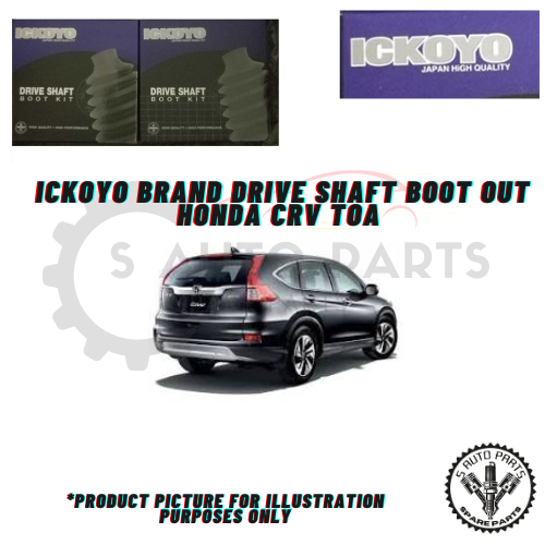 HONDA CRV TOA ICKOYO BRAND DRIVE SHAFT BOOT (OUT) - 1 PCS | Shopee Malaysia