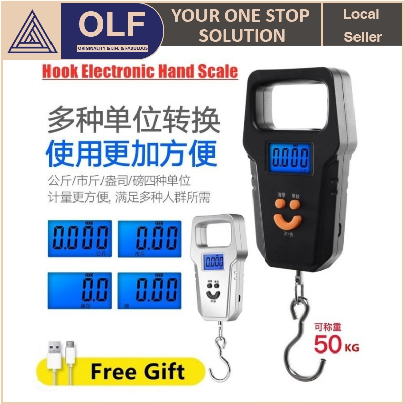 50kg Pocket Scale Portable Electronic Scale Electronic Digital Scale ...