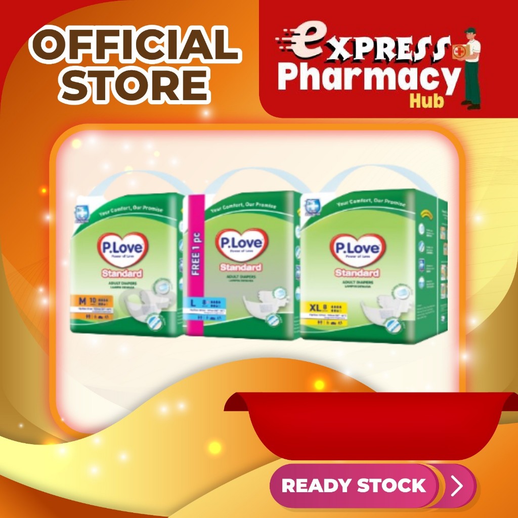 [EXPRESS DELIVERY] PLove Adult Diapers TAPE (M / L /XL) | Shopee Malaysia