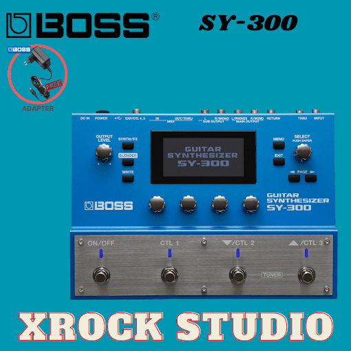Boss SY-300 Advanced Guitar Synth Pedal with Adapter (SY300) | Shopee ...
