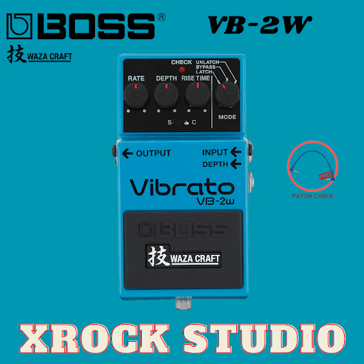 Boss VB-2W Waza Craft Vibrato Guitar Effects Pedal (VB2W) | Shopee Malaysia