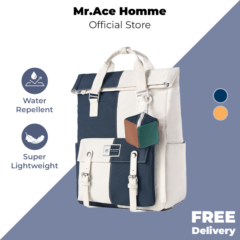 Mr.Ace Homme Class Time Series Laptop Travel Backpack (15.6") | Shopee ...