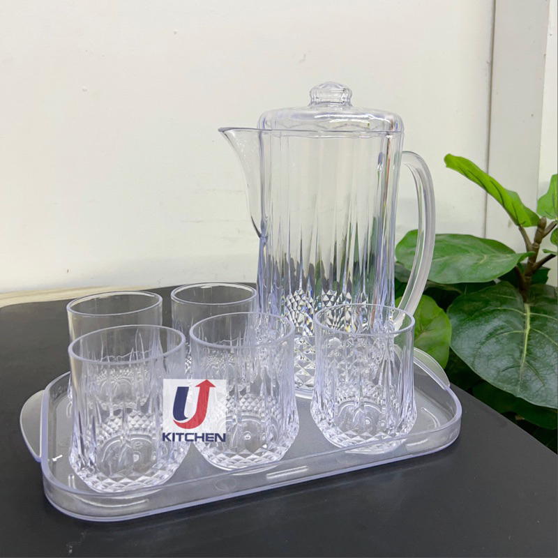set jug cawan plastik | Shopee Malaysia