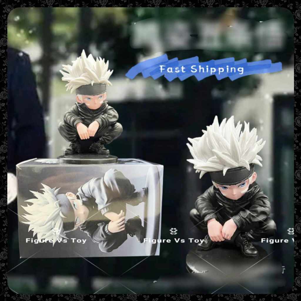 READY STOCK16CM JUJUTSU KAISEN ANIME TAITO GOJO SATORU LIGHT UP ACTION ...