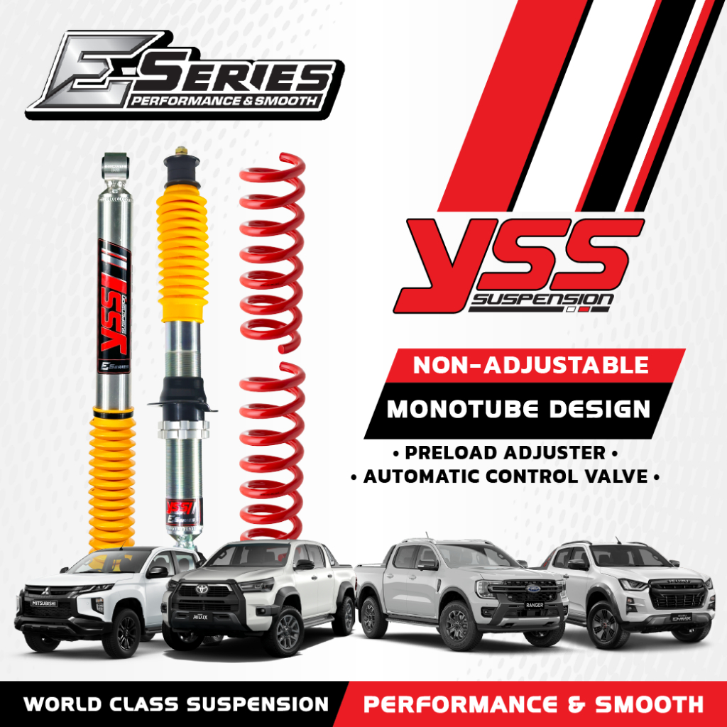 [Set+ YSS Spring] E-Series YSS Suspension Toyota Hilux Ford Ranger ...