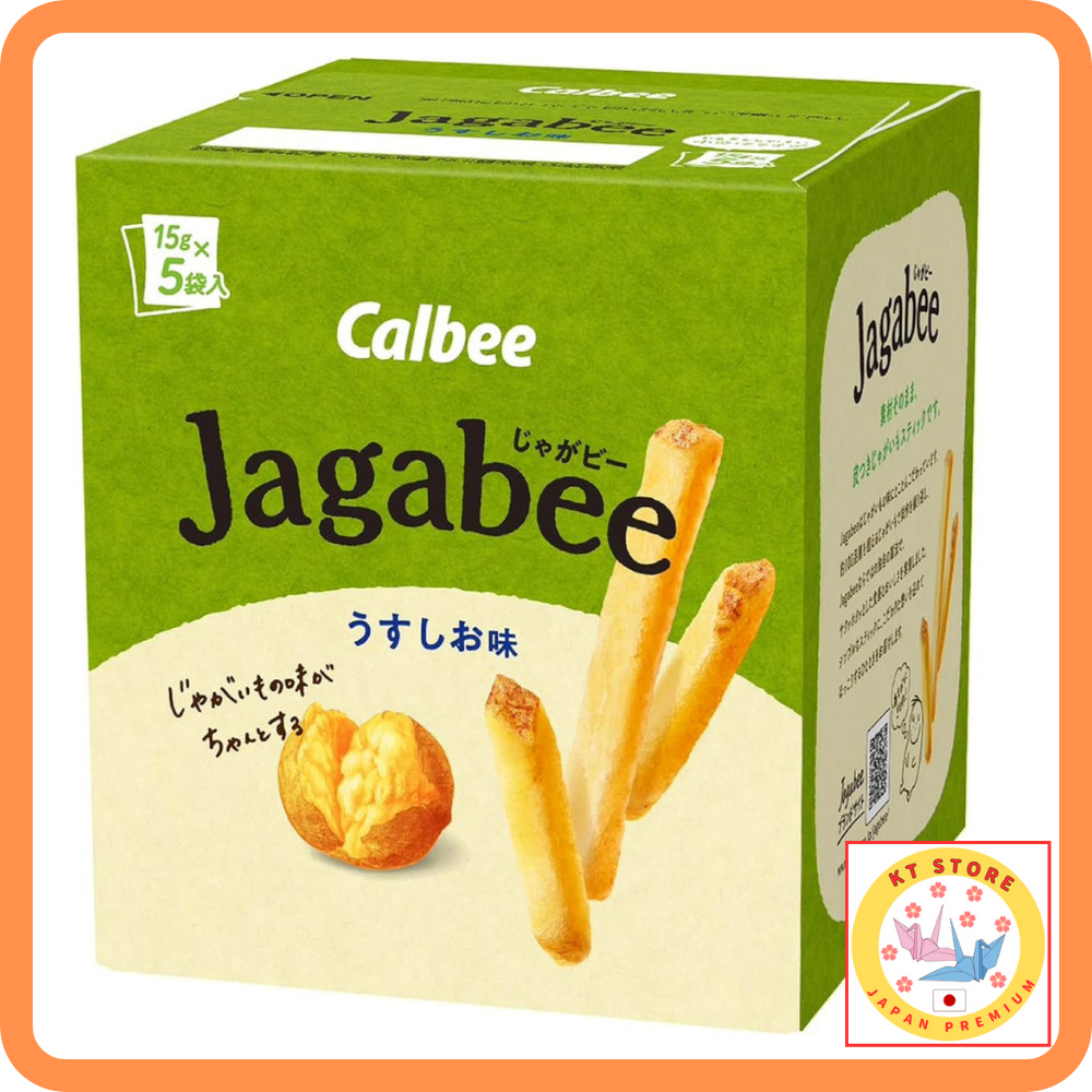 Calbee Jagabee light salt flavor 75g 【Direct from Japan】 【Made in Japan ...