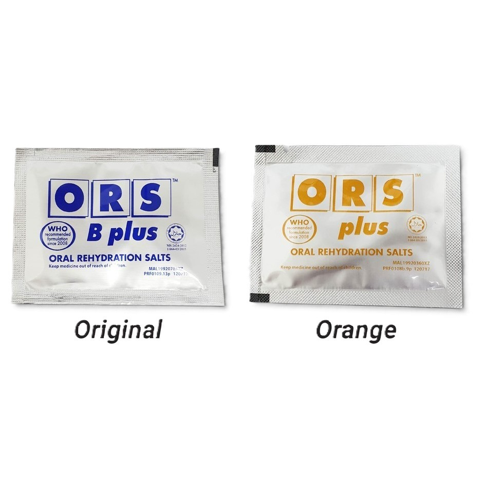 ORAL REHYDRATION SALTS ORS TAMBAH TENAGA / STAMINA / MUNTAH / CIRIT 1 ...