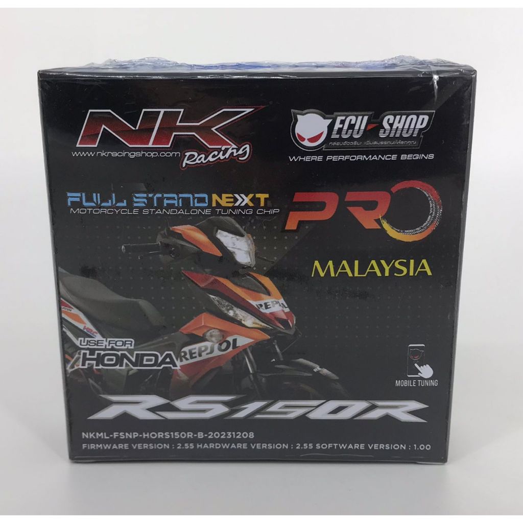 RS150 V1-V2 / RS 150 V1-V2 NK ECU SHOP FULL STAND NEXT PRO ECU | Shopee ...