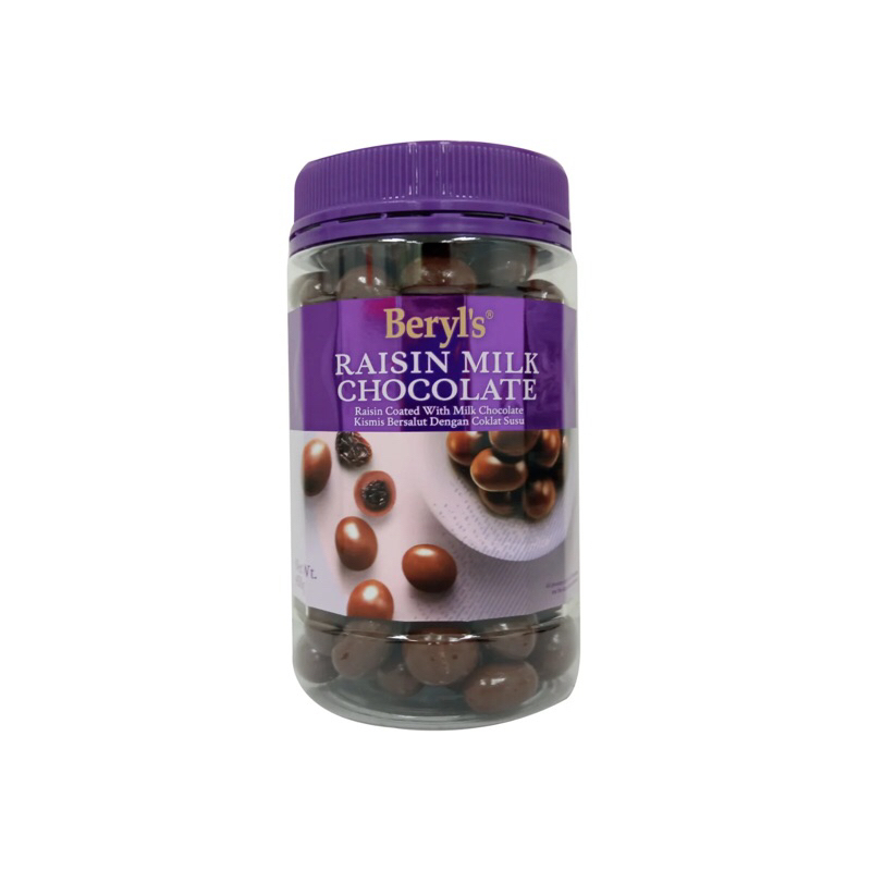 Beryl's raisin milk chocolate jar 400g | Shopee Malaysia