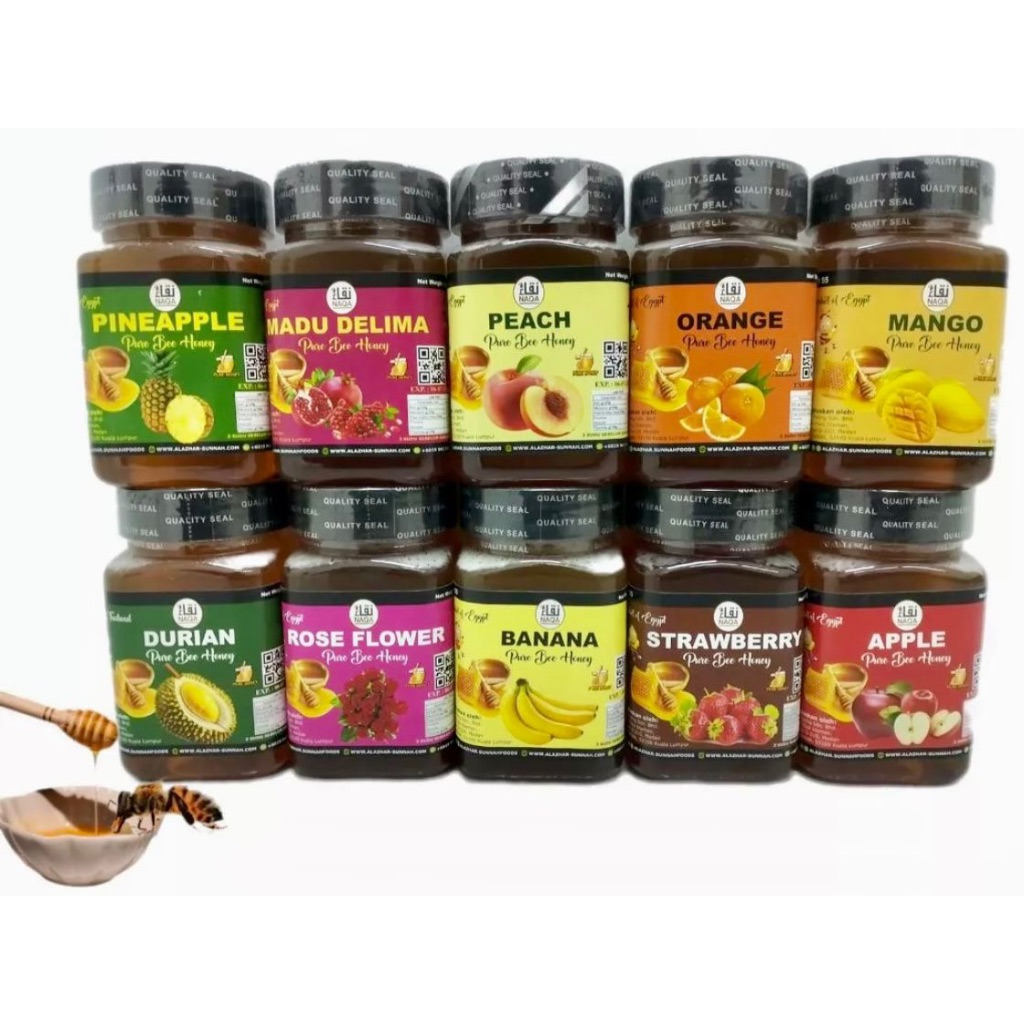 Premium Quality Pure Bee Honey | Delicious Honey with Flavours | Madu ...