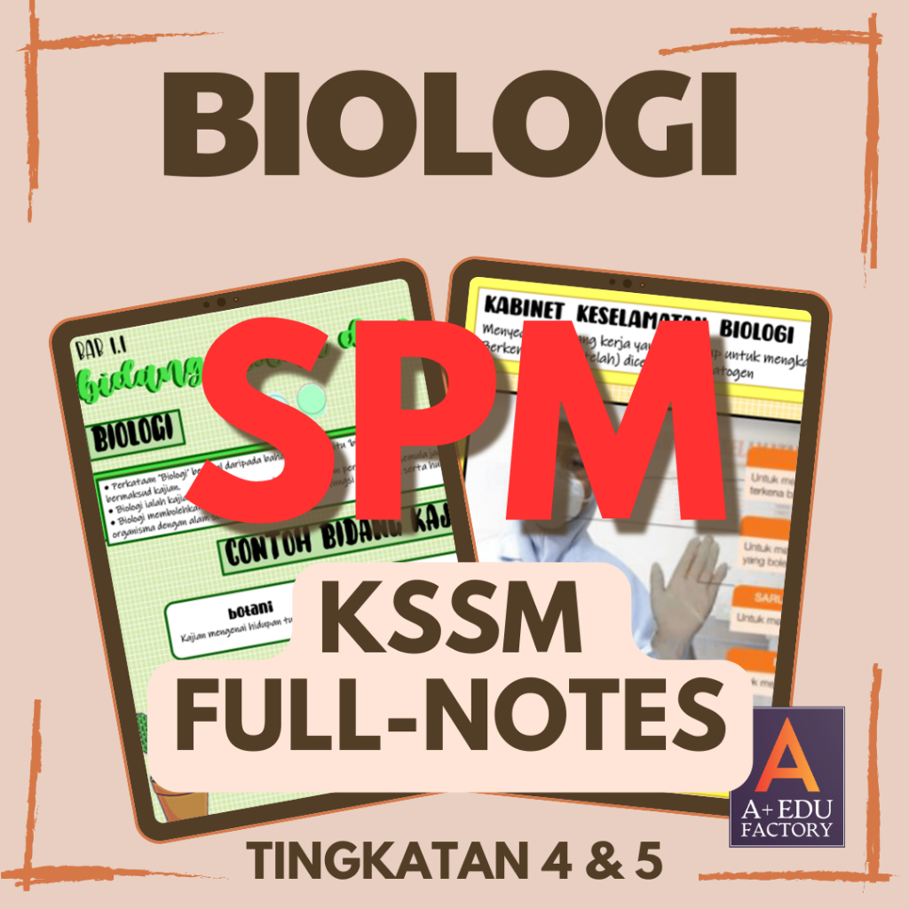 [📚PDF] NOTA LENGKAP BIOLOGI [SPM] KSSM A+ NOTES | Shopee Malaysia