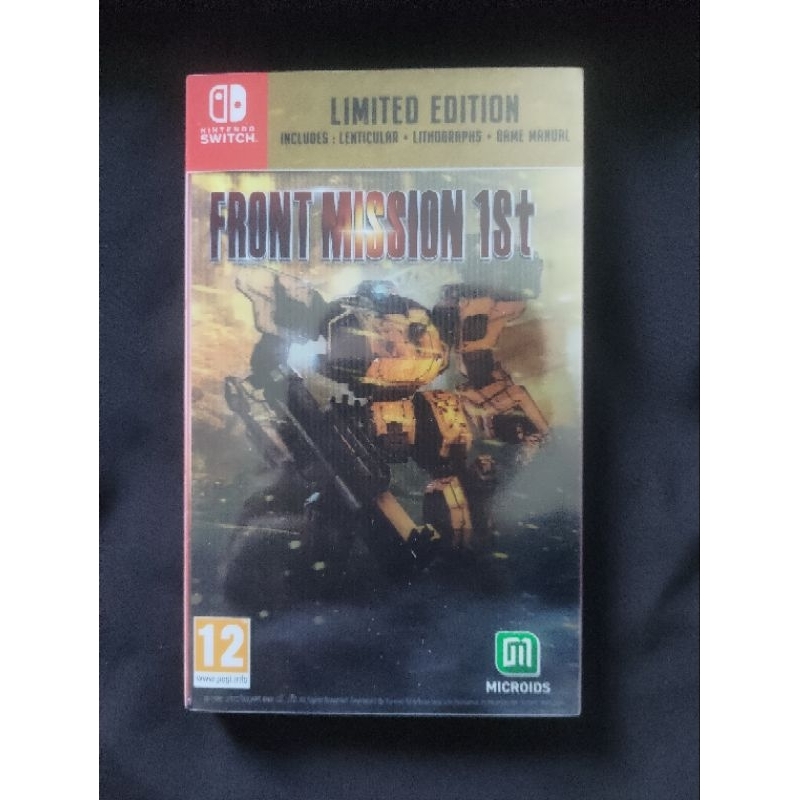 Nintendo switch front mission 1st limited edition used | Shopee Malaysia
