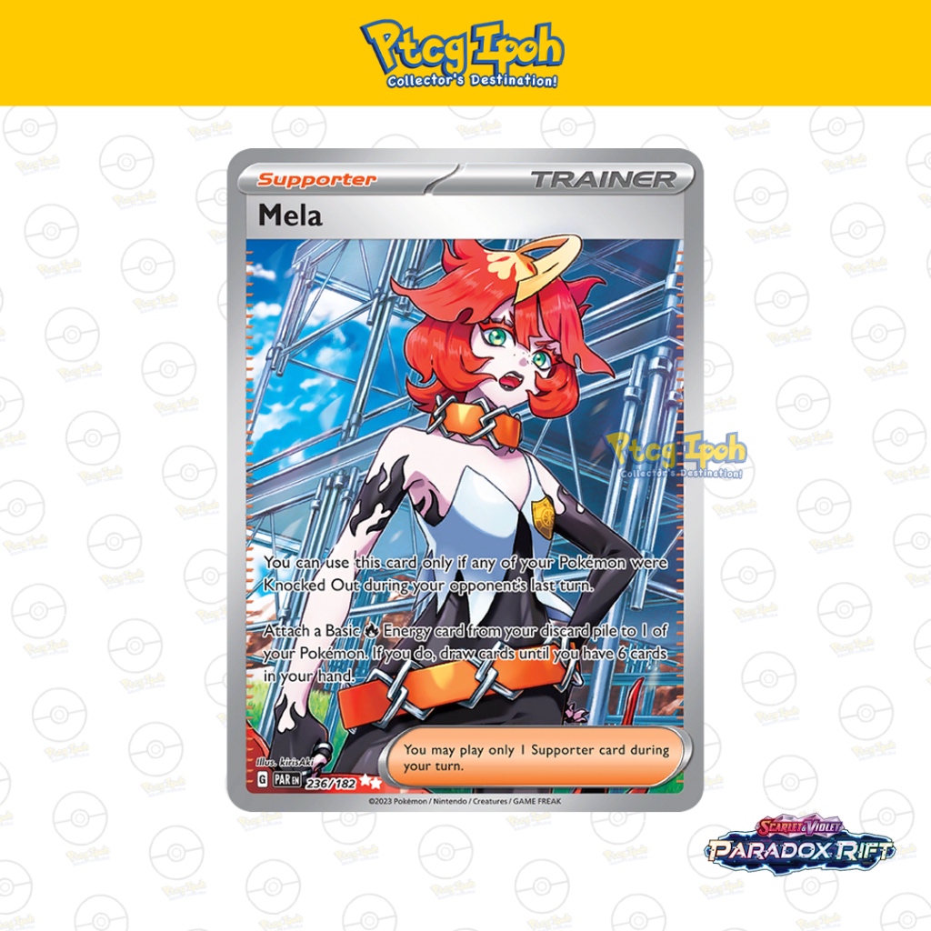[Pokémon TCG] Paradox Rift: Mela - 236/182 - Full Art Secret Rare ...