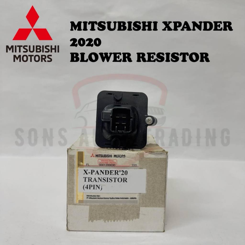 MITSUBISHI XPANDER 2020 BLOWER RESISTOR / TRANSISTOR (4PIN)(ORIGINAL ...