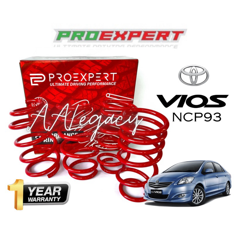 PROEXPERT SPORT SPRING TOYOTA VIOS NCP93 | Shopee Malaysia