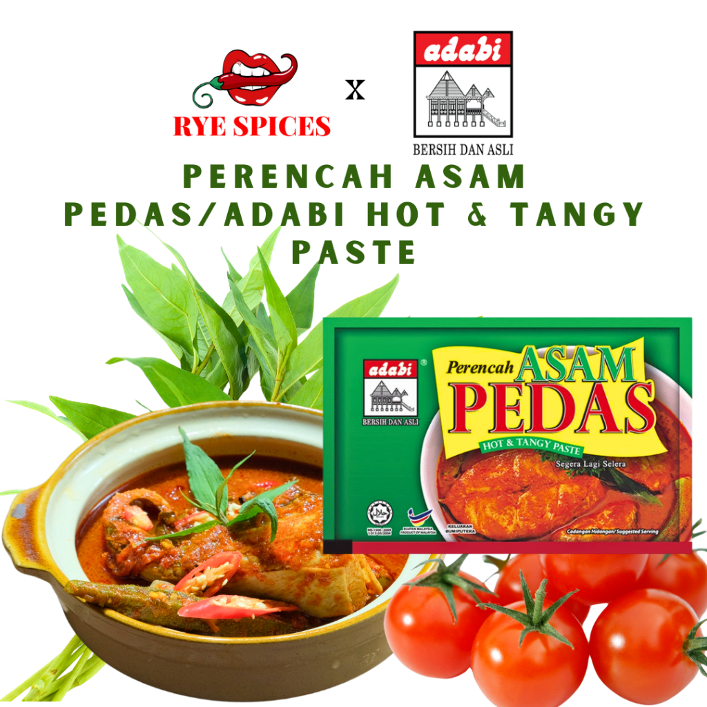 Perencah Asam Pedas Adabi/Adabi Hot & Tangy Paste (70g) Halal | Shopee ...