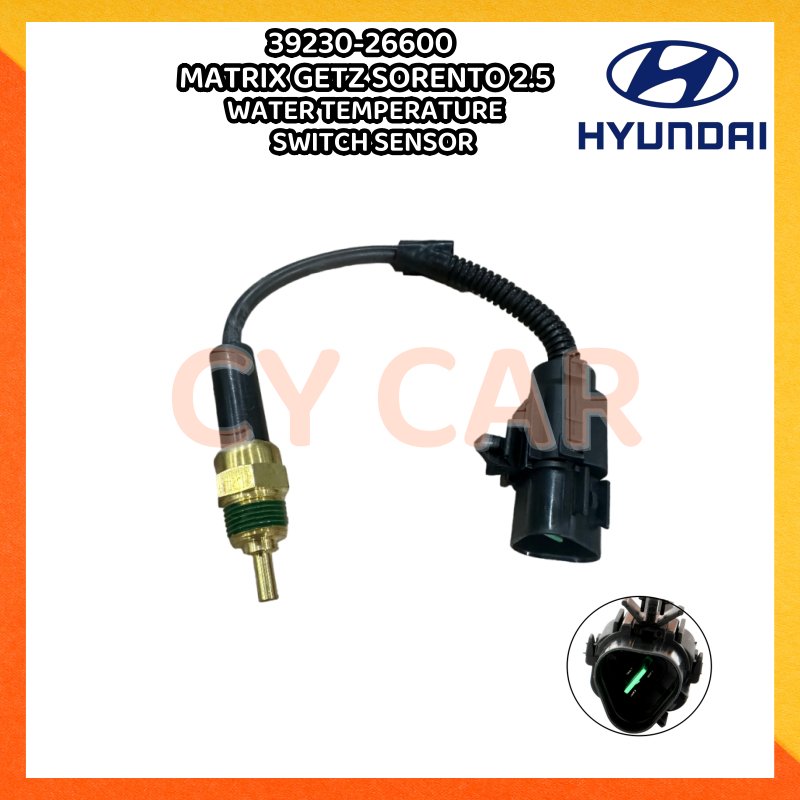 HYUNDAI MATRIX GETZ SORENTO 2.5 WATER TEMPERATURE SWITCH SENSOR # FAN ...