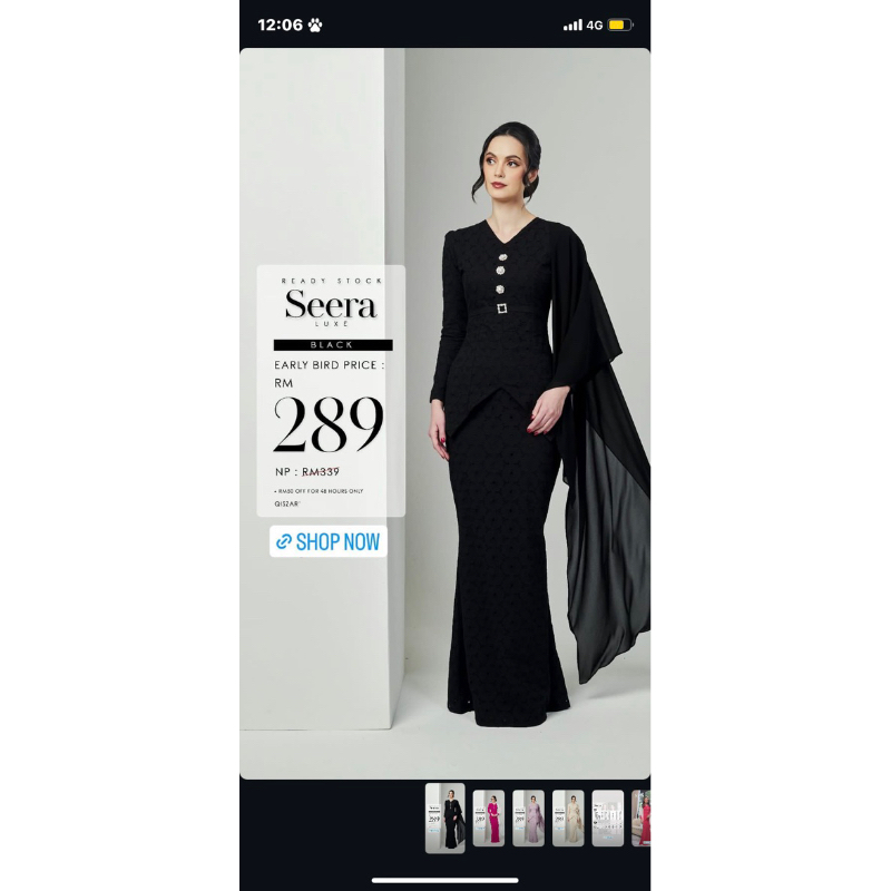qiszar new 2024 ( with tag) | Shopee Malaysia