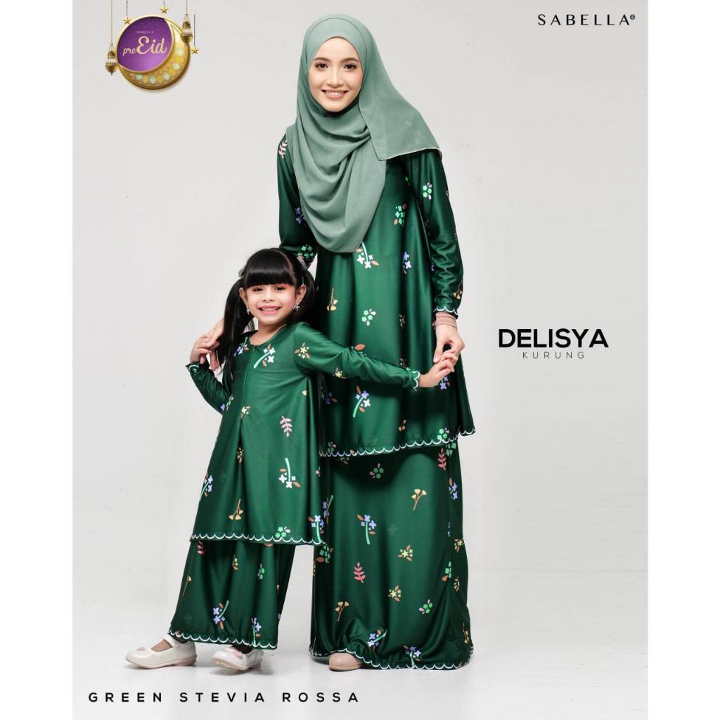 Sabella | Delisya Kurung BF Friendly & Ironless - SABELLA RAYA | Shopee ...