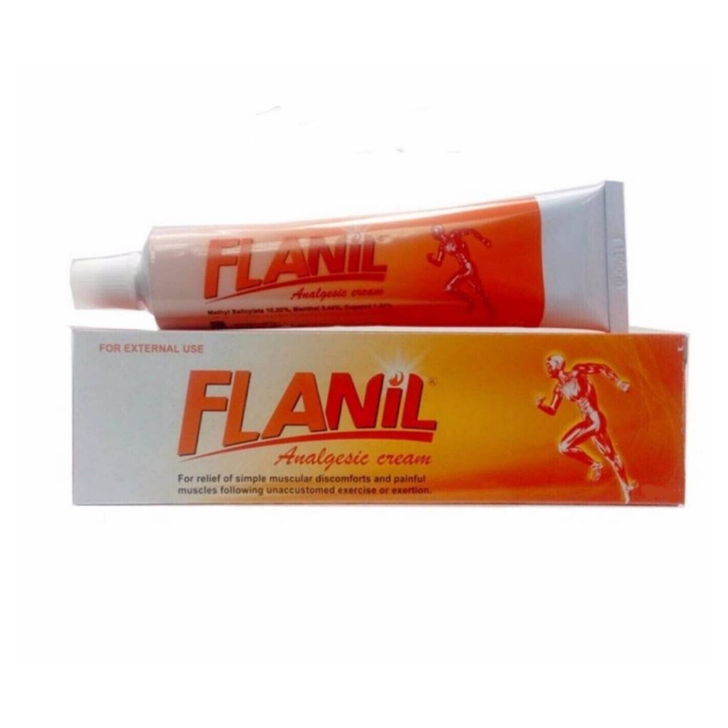 Flanil Analgesic Cream Relief Aches Pain Muscle Massage Sports Muscle ...