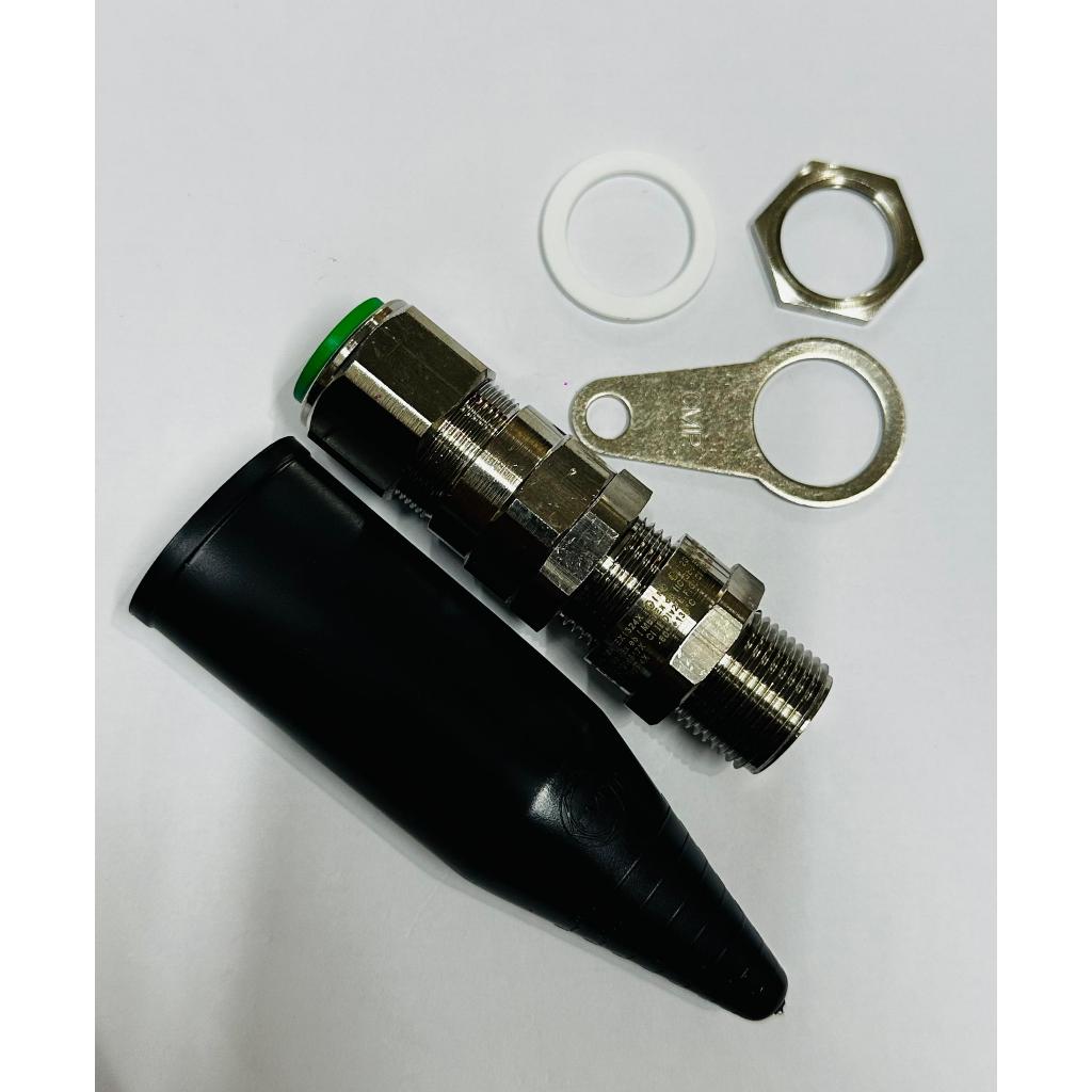 CMP E1FX Exd Exe Cable Gland c/w Locknut, Earth Tag, Nylon Washer & PVC Shroud | Shopee Malaysia