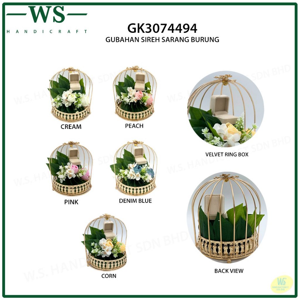 GUBAHAN BEKAS CINCIN SARANG BURUNG CUSTOM/BERTUNANG/MERISIK/BERKAHWIN ...