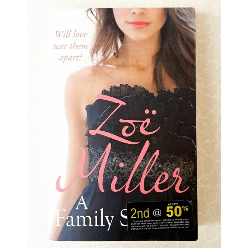 (Preloved) Novel by Zoë Miller - A Family Scandal | Shopee Malaysia