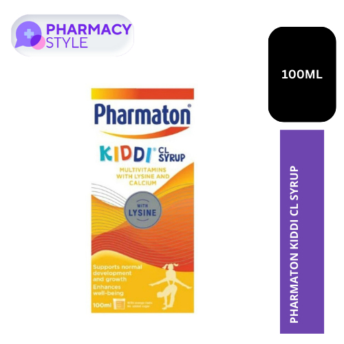 Pharmaton Kiddi CL Syrup 100ml exp 3/25 | Shopee Malaysia