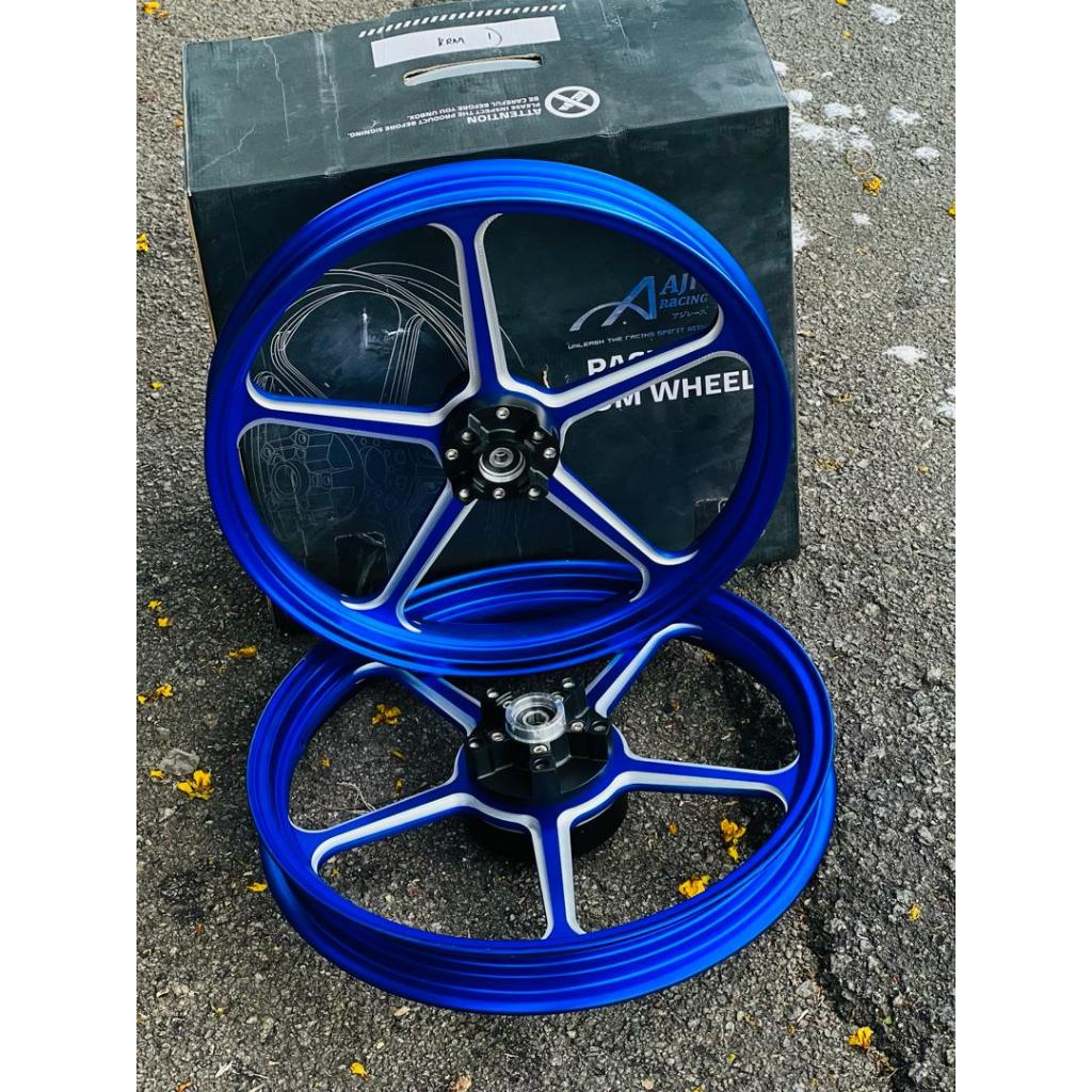 Aji Racing FG505 Forged Rim Yamaha Y15 V1 V2 Y16 Sport Rims Set Matt ...