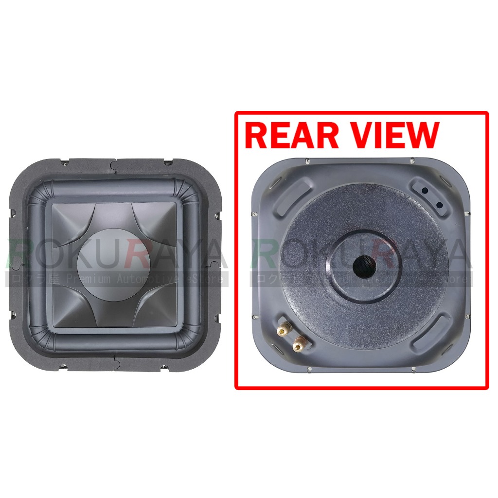 10"' 10Inch 250W Square Subwoofer Sub Woofer Audio Power Car Speaker ...