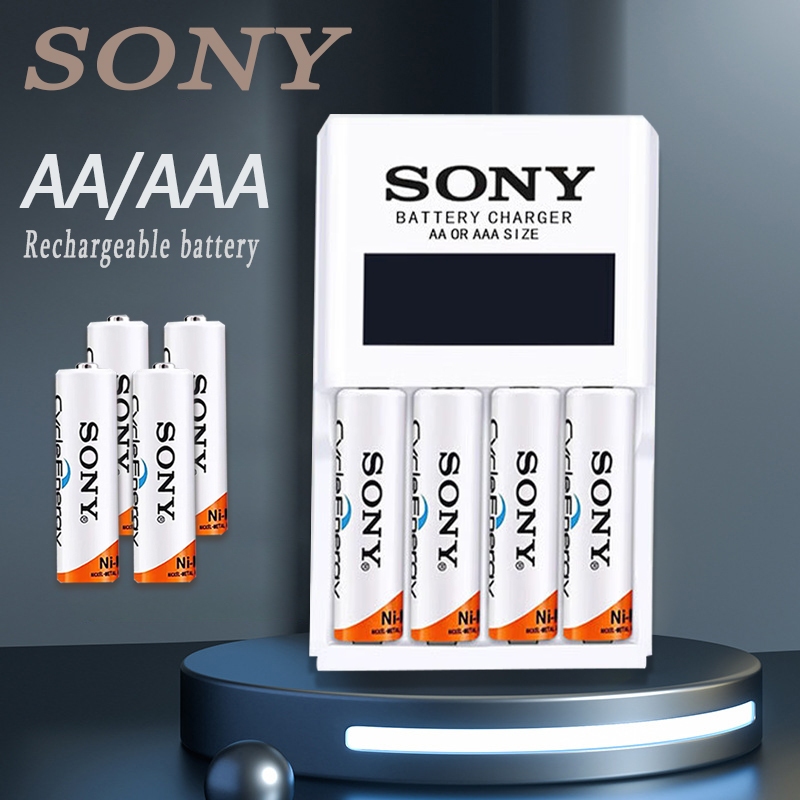 Sony Battery AA AAA Rechargeable Battery 1.2V Battery Energy Saving and Environmentally Friendly ...