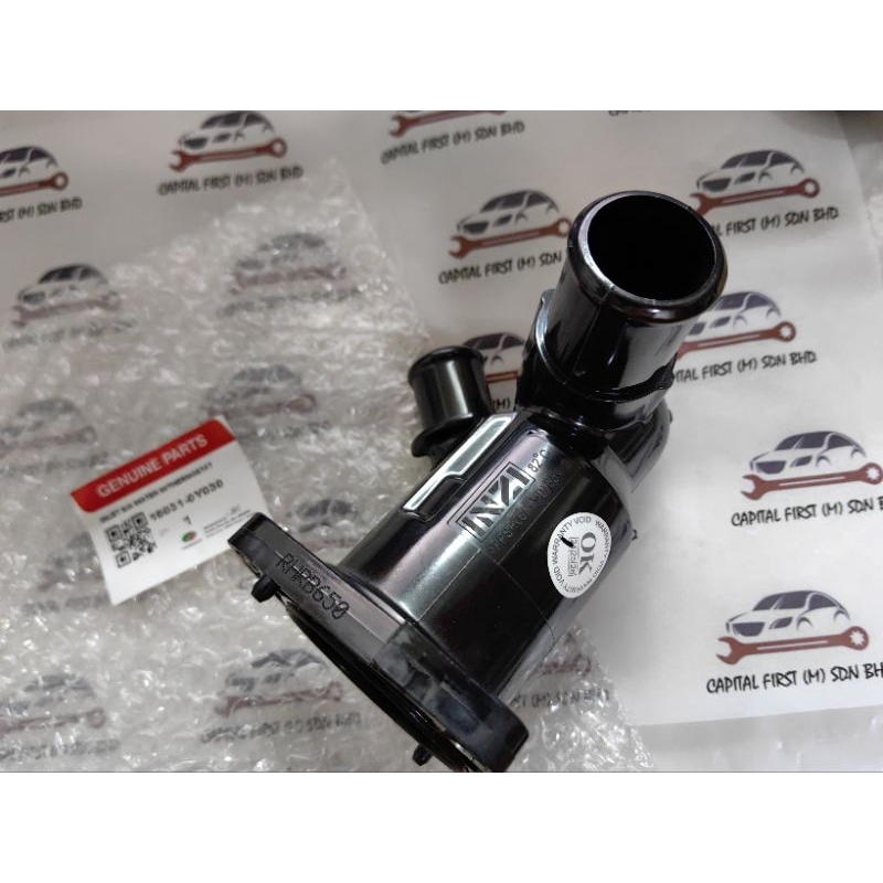 PERODUA BEZZA 1.3 MYVI 2018> YEAR ARUZ THERMOSTAT 82'C HOUSING 16031 ...