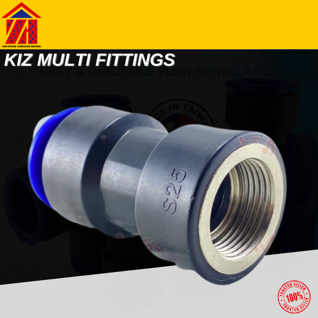 L MALL KIZ MULTI FITTINGS MULTI FEMALE SOCKET MULTI PIPING USAGE POLY ...
