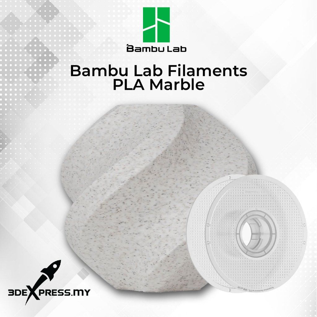 Bambu Lab Filament - PLA Marble with spool | Shopee Malaysia