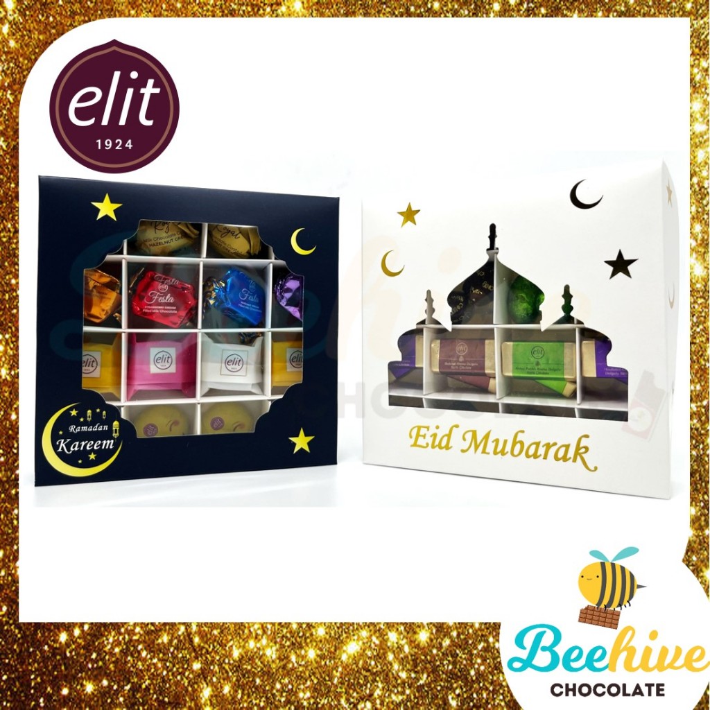 Beehive Snackies Elit Ramadan Raya Assorted Milk Chocolate Kurma Gift ...