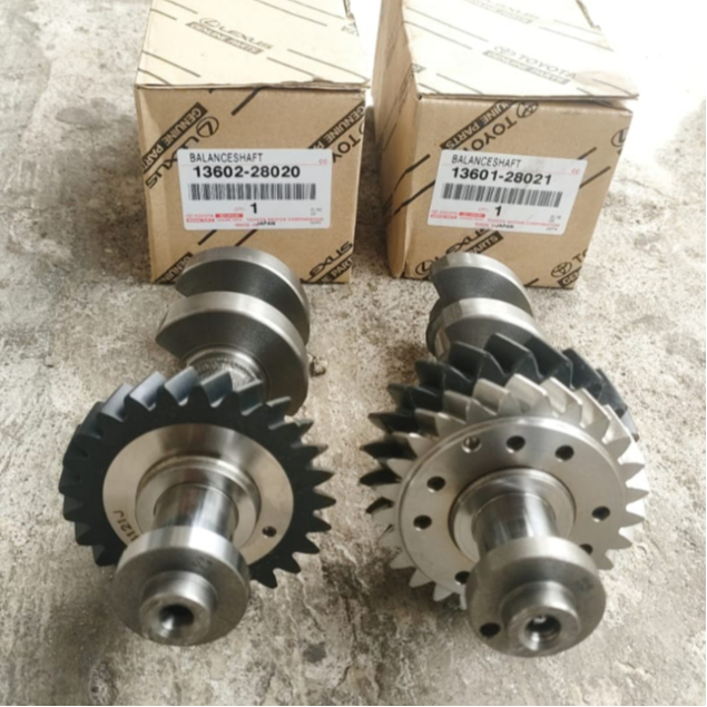 2PC 13601-28021 13602-28020 TOYOTA BALANCE SHAFT ESTIMA ACR30 ACR50 CAMRY ACV30 ACV40 ALPHARD ...