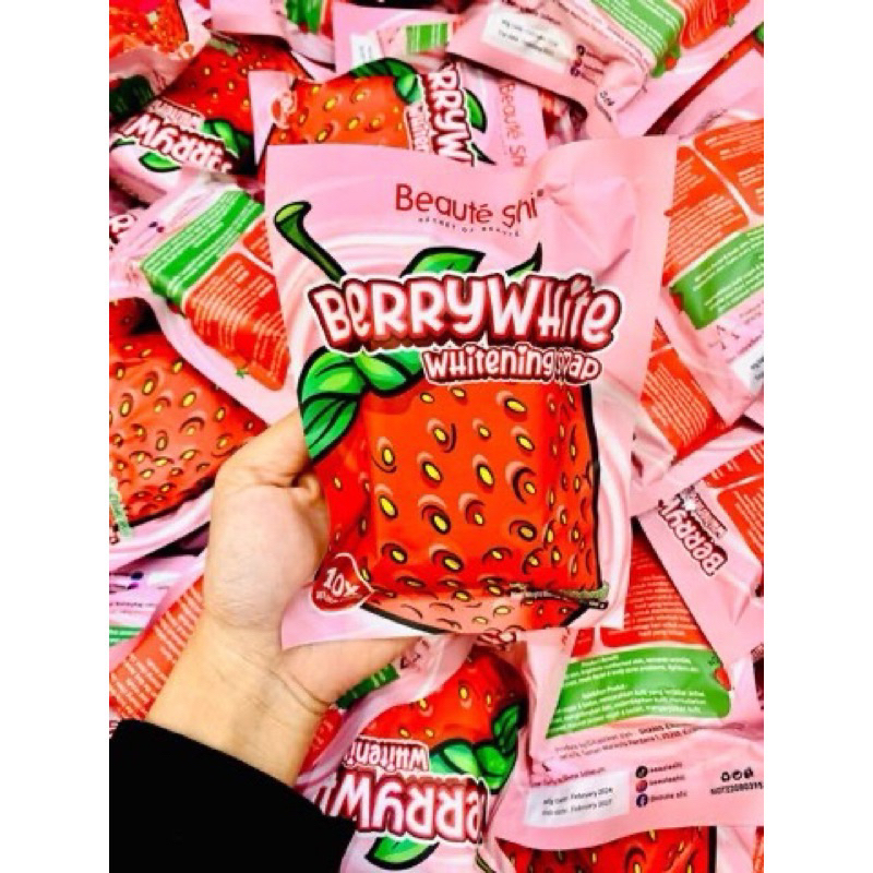 BEAUTE SHI BERRY WHITE WHITENING SOAP SUPPLEMENT ORIGINAL HQ 💯 | Shopee ...