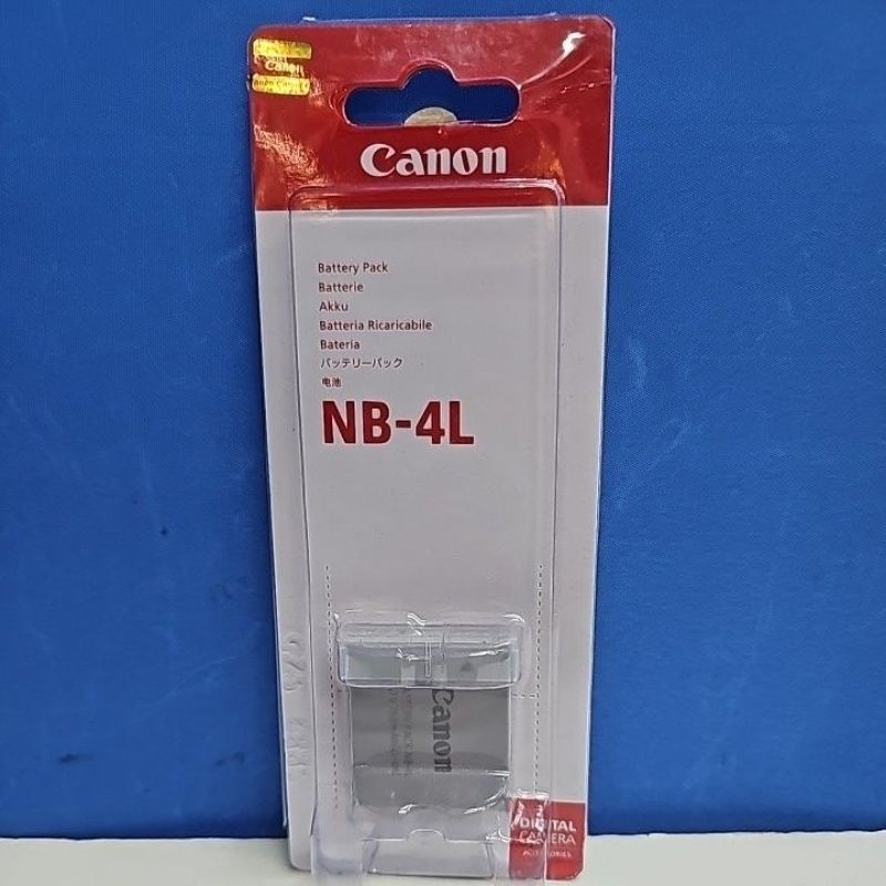 NB-4L ORIGINAL Lithium-ion Rechargeable Battery PACK 760mAh 3.7V For ...